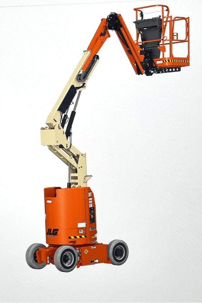 Boom Lift Articulating Electric Battery Powered 30 Feet Height 2 WD ...